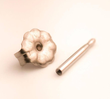 TI Threaded Standard Earring Post 9/32" - Westcoast Piercing