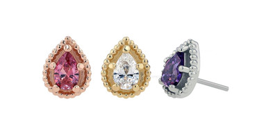 Anatometal 18K Sonoma (threadless) - Westcoast Piercing