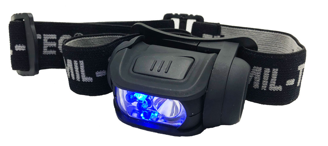 4 Colour LED Headlamp