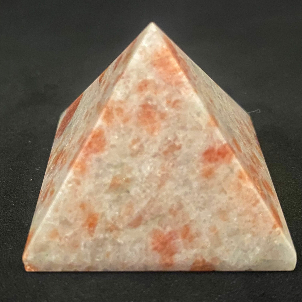 Sunstone Crystal Pyramid #1.2 - Holy Trinity Mind Body Soul