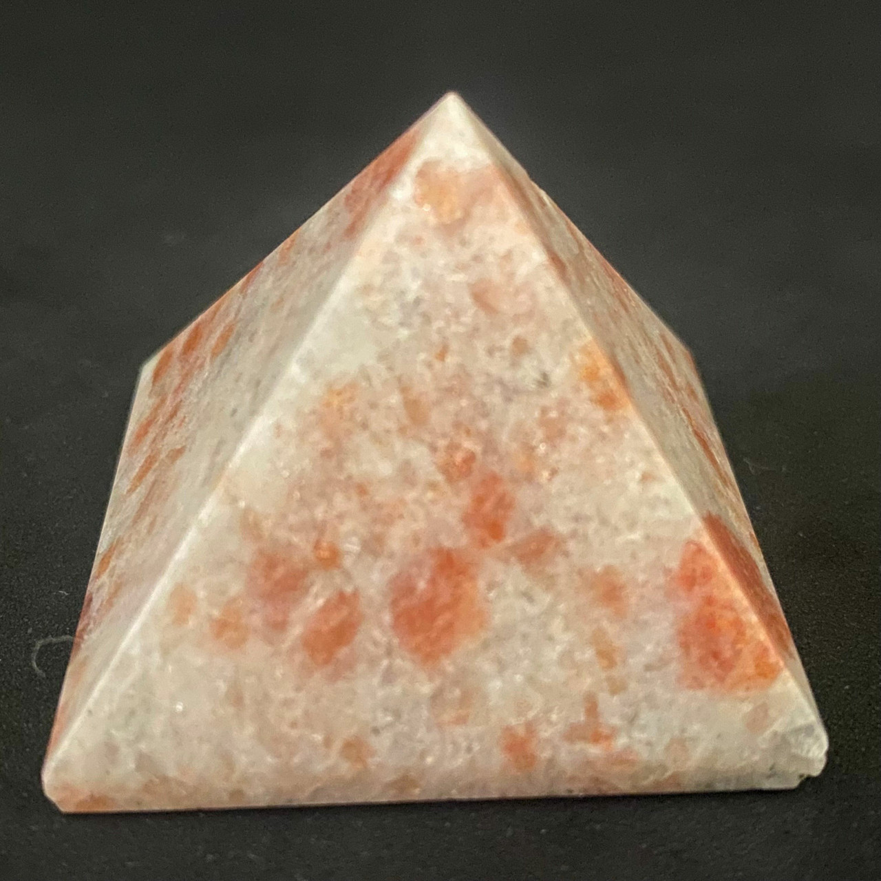 Sunstone Crystal Pyramid #1.2 - Holy Trinity Mind Body Soul
