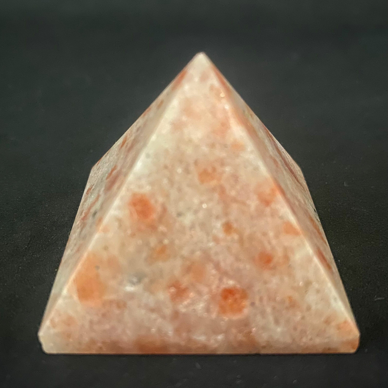 Sunstone Crystal Pyramid #1.4 - Holy Trinity Mind Body Soul
