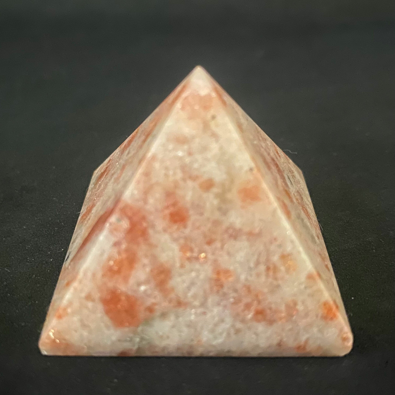 Sunstone Crystal Pyramid #1.4 - Holy Trinity Mind Body Soul
