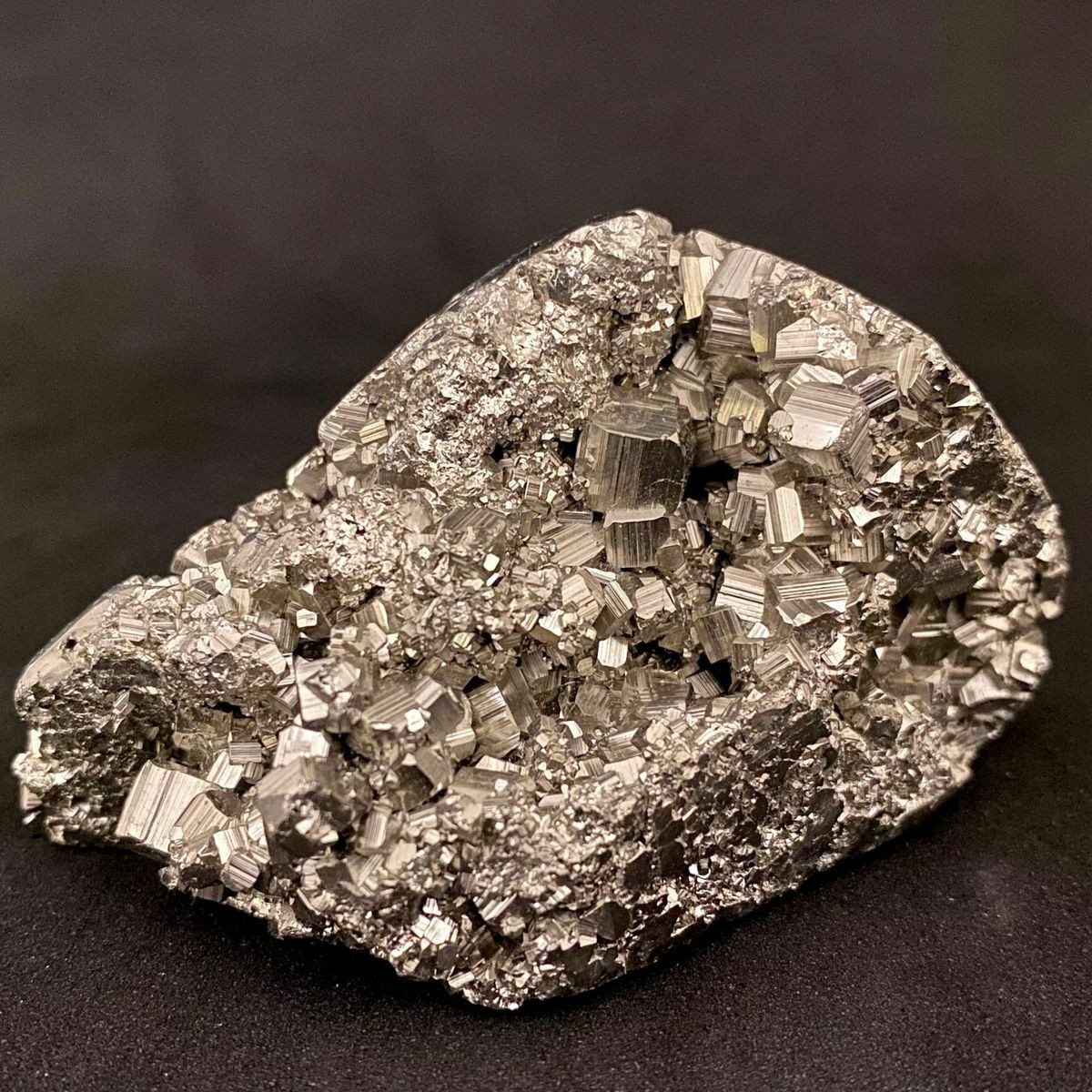 Pyrite Free Form Base Cut-1.2 - Holy Trinity Mind Body Soul