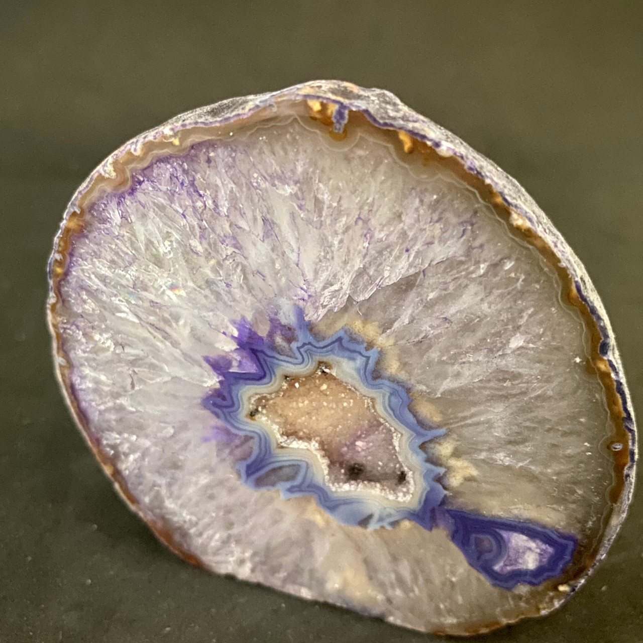 Agate Base Cut Geodes-50.90- Powerful Healing Crystals | A Grade Crystals