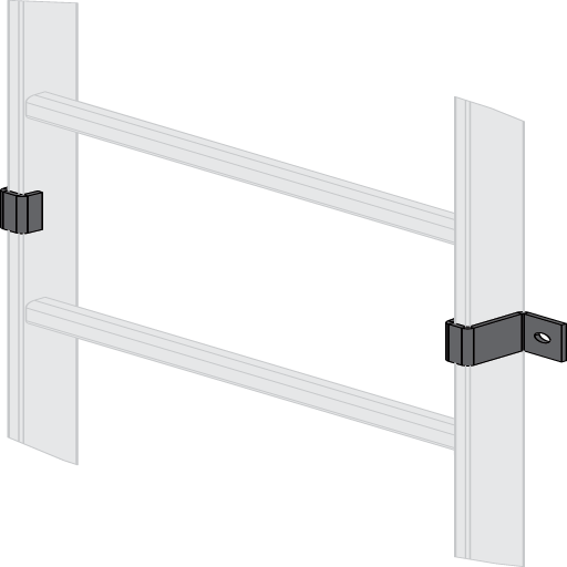 LADDER WALL CLAMP, 1 PAIR - The Systems Depot Inc - B2B Store