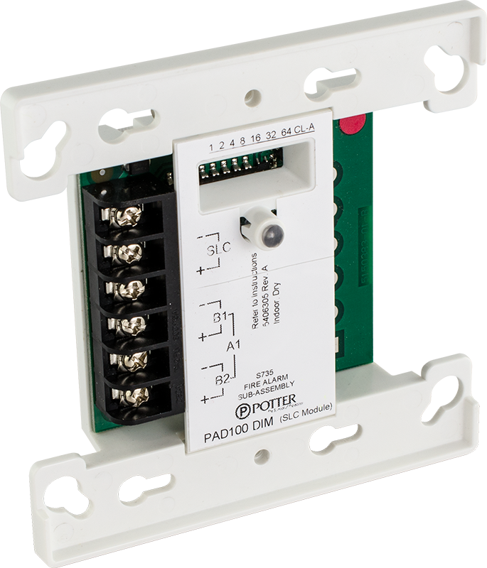 Potter PAD100-DIM Dual Input Module 3992703