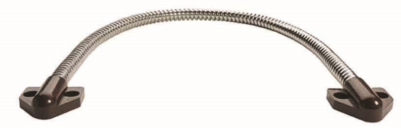 18" Armored Door Loop Plastic end caps .25" ID - The Systems Depot Inc ...