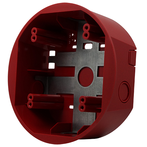 System Sensor SBBCRL L-Series Backbox Ceiling Surface Mount, Red