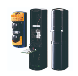 100' Outdoor/ 200' Indoor Battery-Powered Photoelectric Beam Detector ...