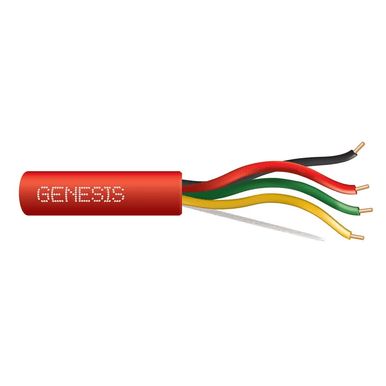 Genesis 45075504 Fire Alarm Unshielded Cable, Plenum, 500 FT Pull Box ...