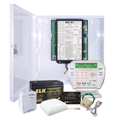 Elk Products ELK-M1GSYS4 M1 Gold Kit with Enclosure and M1KP Keypad