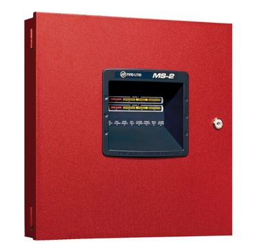 Fire-Lite MS-2-L8 Two-Zone Conventional Fire Alarm Control Panel