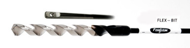 .257" HSS High Speed Steel Bit 48"L 1/4" FlexShaft - The Systems Depot ...
