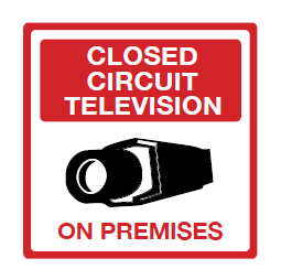CCTV Sign 10.5" X 10.5" Closed Circuit Television On Premise - The ...