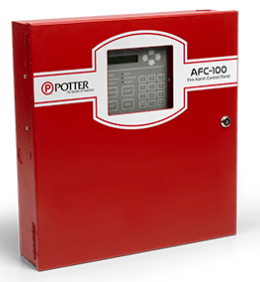 Potter AFC-100 Analog/Addressable Releasing Fire Alarm Control Panel ...