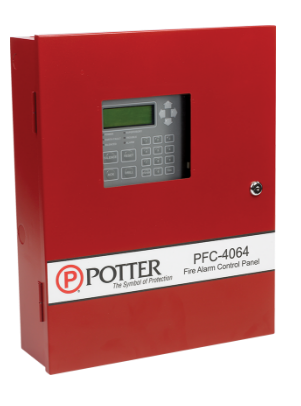 Potter PFC-4064 Conventional Fire Alarm Control Panel 3992360