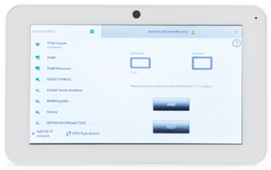 Qolsys IQR-PG IQ Remote PG, Secondary Panel, 7" HD Touchscreen, Backup ...