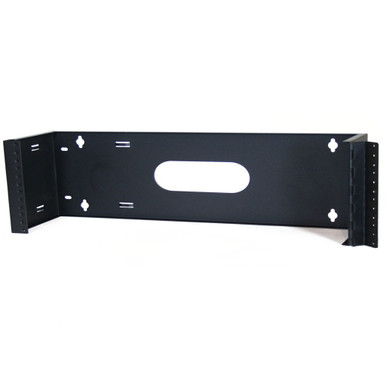 19" WALL MNT BRKT 4 RMS NON-HINGED BLK - The Systems Depot Inc - B2B Store