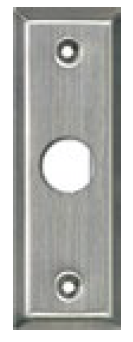 Mullion Wall Plate 3/4In D-Hole BrushedStainless - The Systems Depot ...