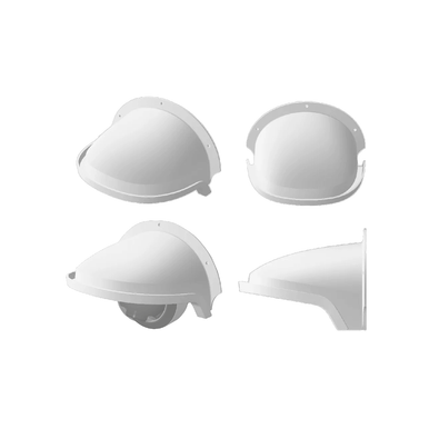 Speco DSS2 Universal Sun and Rain Shield for Turret and Dome Cameras