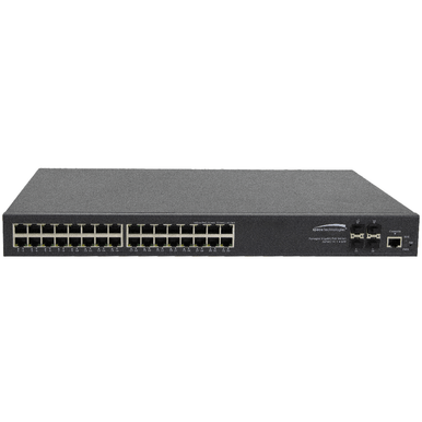 Speco P32S36GM 36-Port Managed Gigabit Switch with 32-Ports PoE and 4xSFP Uplink