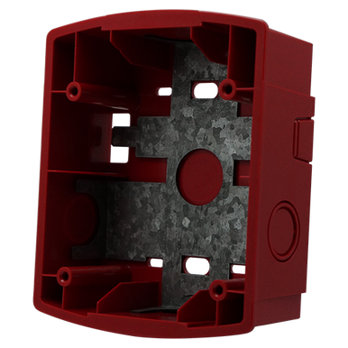 System Sensor SBBGRL L-Series Backbox Compact Wall Surface Mount, Red