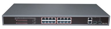 Vitek VT-16P250WS 16 Port L2 Web Smart Ethernet Switch with PoE ...