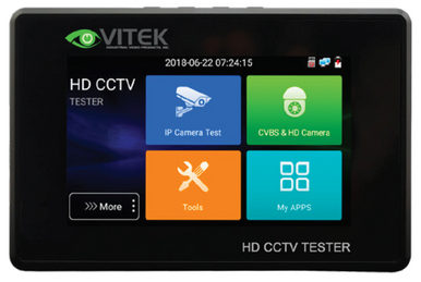 Vitek VTM-SCT-U4 4" Hand-held 5-in-1 [4K H.265 IP / TVI / CVI / AHD ...