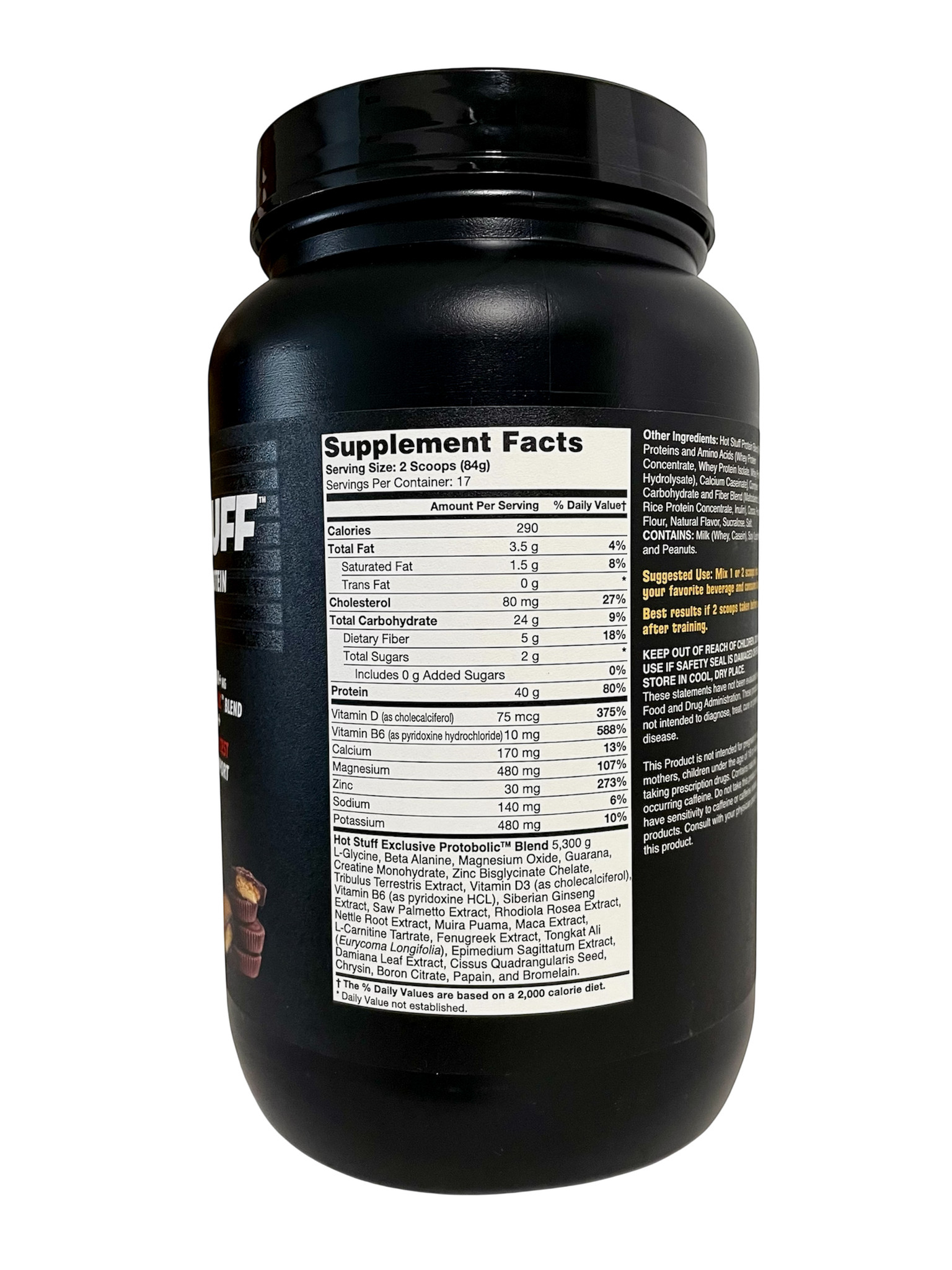 Hot Stuff 3.14lb- Chocolate Peanut Butter (2 Pack) [Free Shipping ...