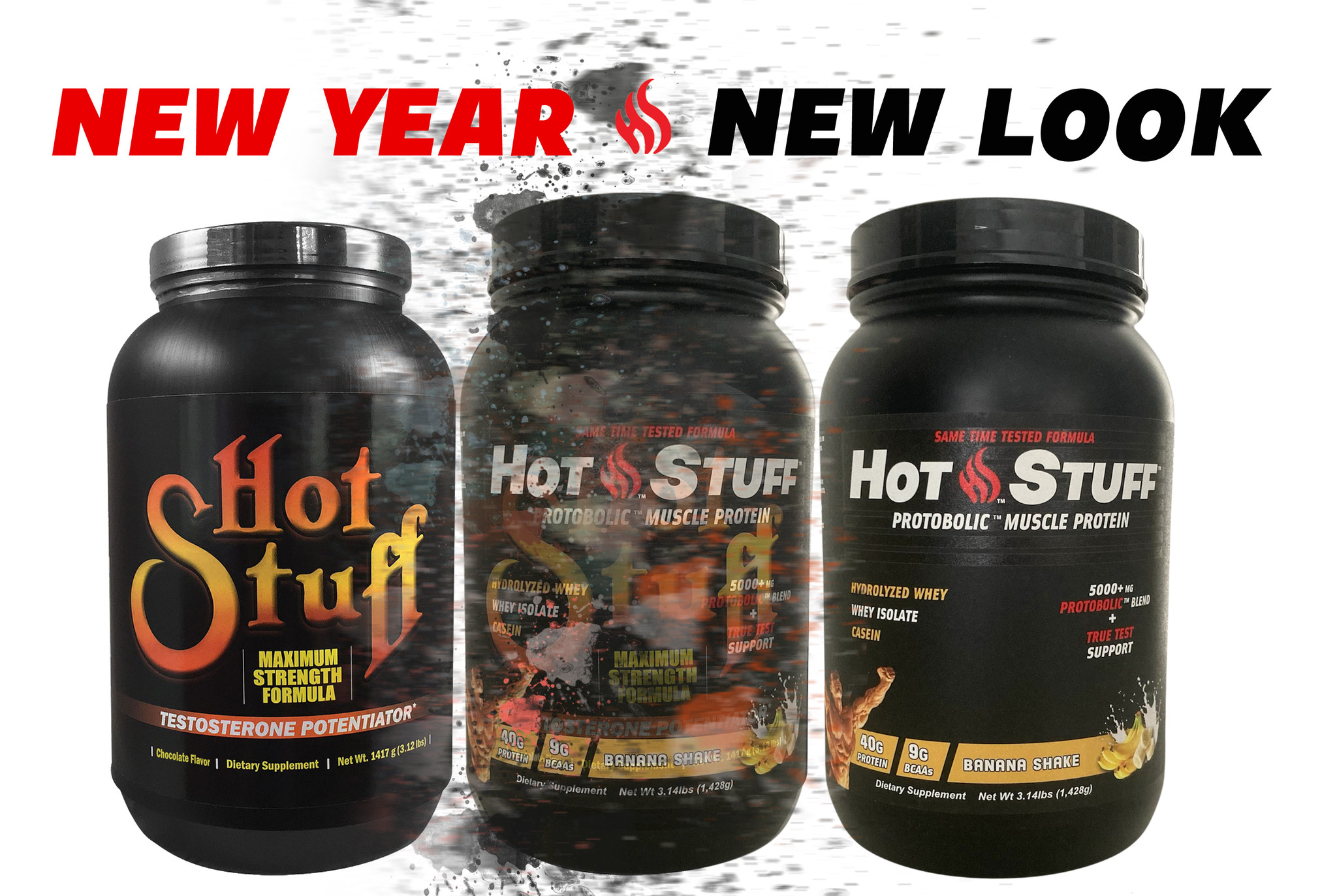 HOT STUFF 3.12lb -PROTOBOLIC MUSCLE PROTEIN - BANANA - Hot Stuff ...