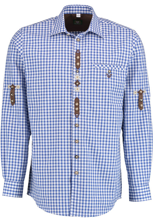 Traditional Mens Bavarian Trachten Shirts