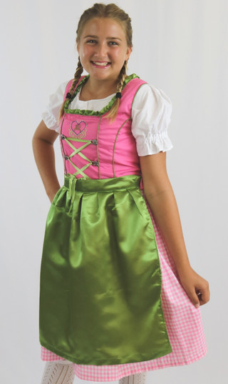 Traditional Girls Bavarian Dirndls
