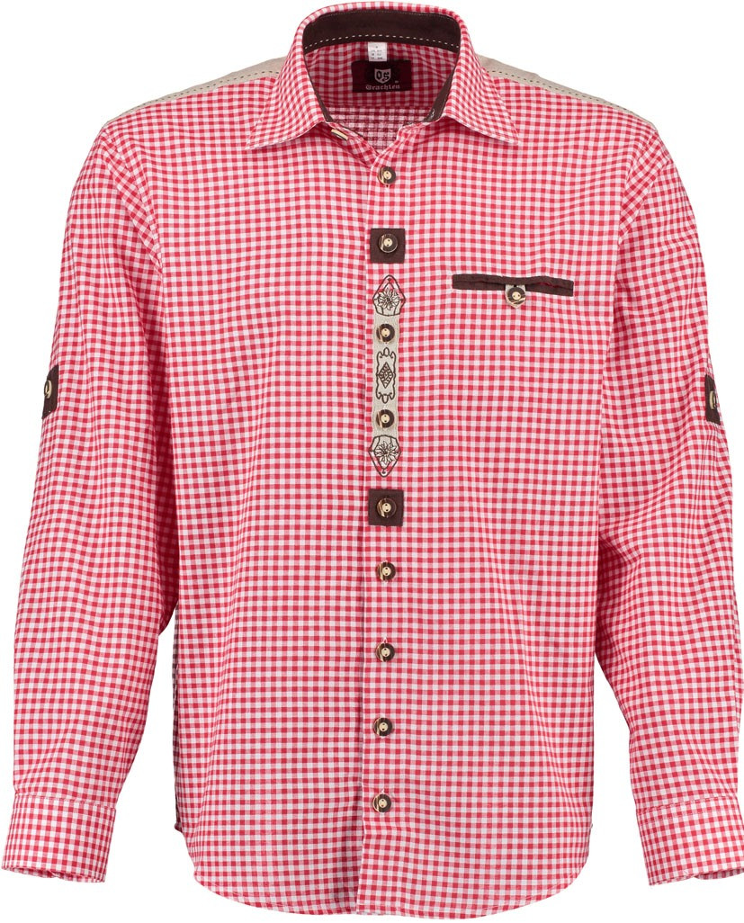 Traditional Mens Bavarian Trachten Shirts