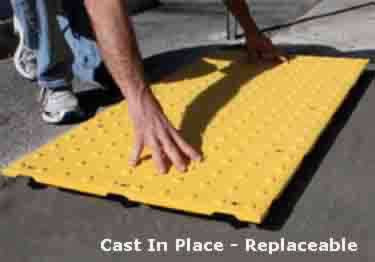 Truncated Dome Detectable Warnings Installation