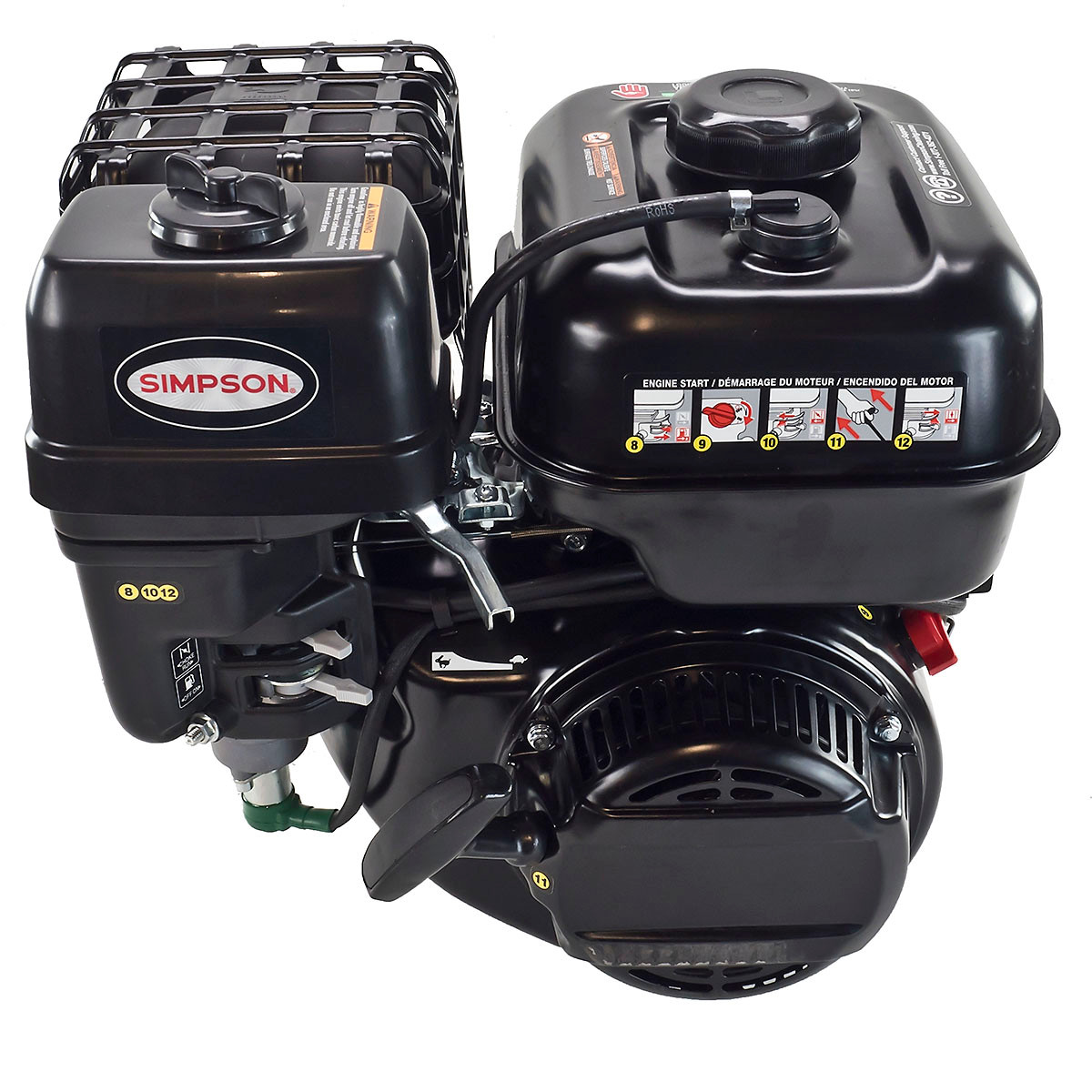 2444101P CRX Engines CRX270-100845 - 7.7 Net Power (9 hp Gross) 272cc ...