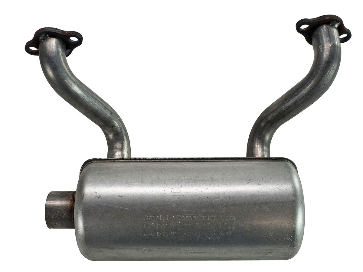 MUF1635 _Aftermarket_ KA-MUFFLER-69 - Muffler fits below deck ...
