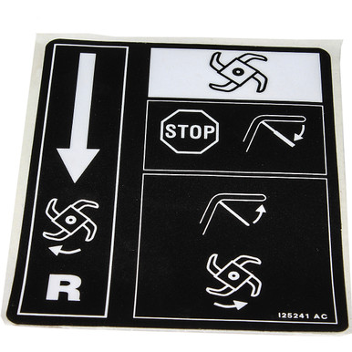 777I25241 MTD MTD-777I25241 - LABEL-INSTRUCTION, MTD
