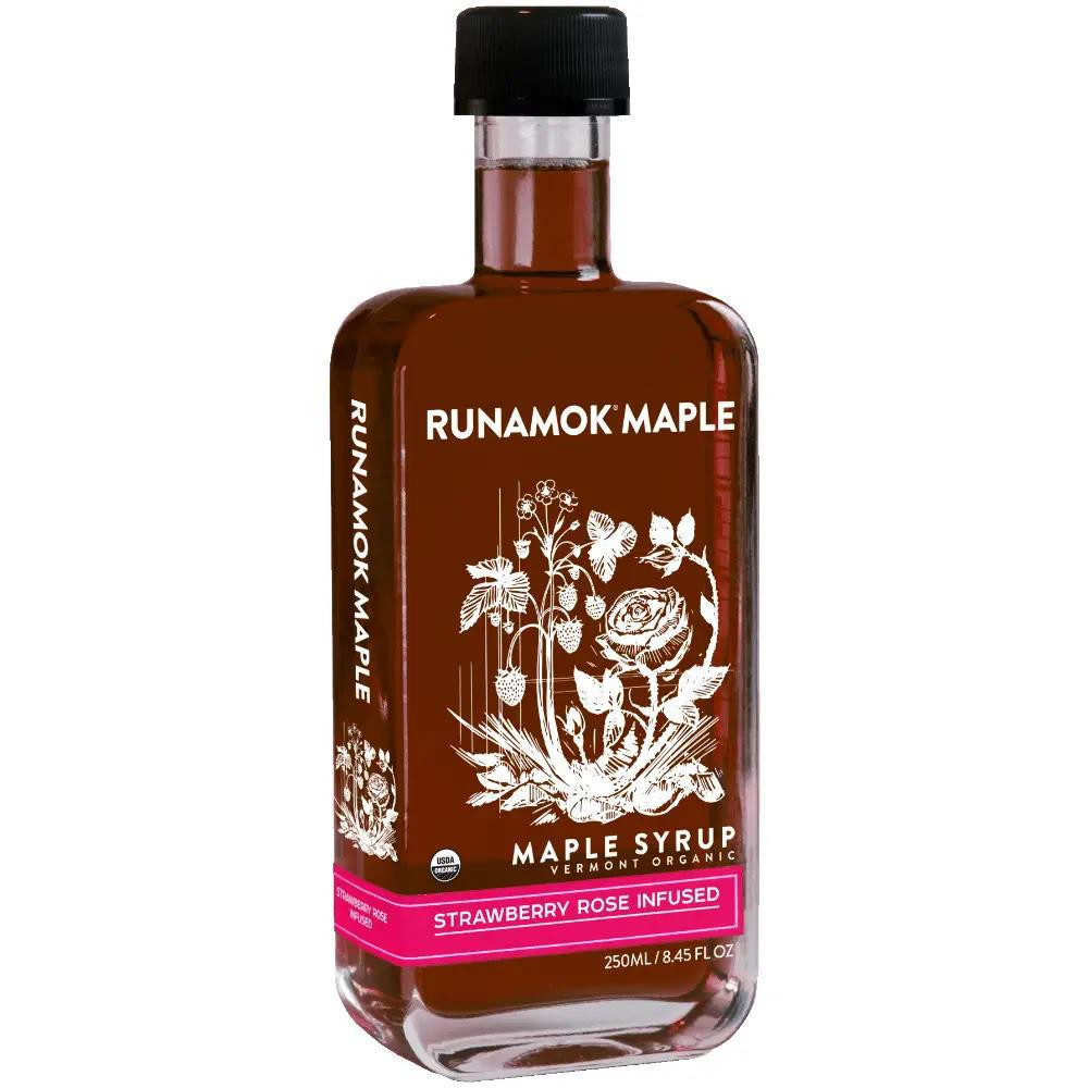 Runamok Strawberry Rose Infused Maple Syrup 250ml *LIMITED RELEASE ...