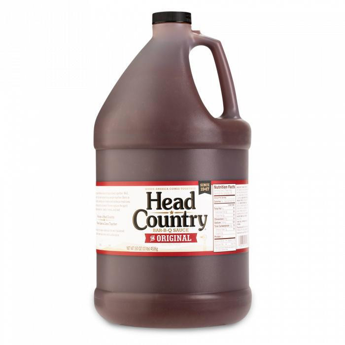 Head Country Original BBQ Sauce -Gallon Size - The BBQ Allstars