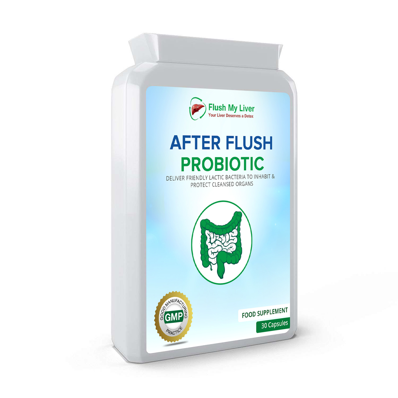 After Flush Probiotic - Multi Strain Formula, 20 BILLION Friendly ...