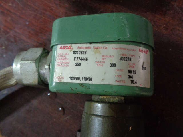 ASCO 8210B26 Solenoid Valve - JMW Enterprises