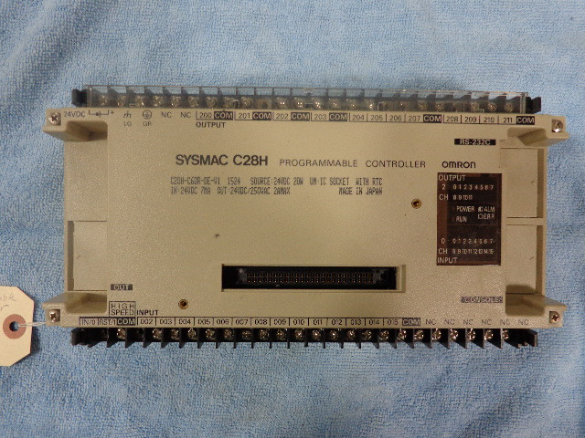 Omron C28H-C6DR-DE-V1 SYSMAC C28H PLC - JMW Enterprises