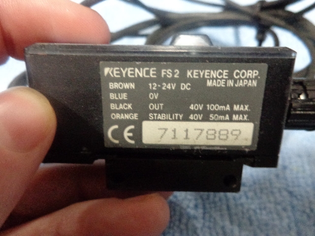 Keyence FS2-60 Fiber Optic Sensor - JMW Enterprises