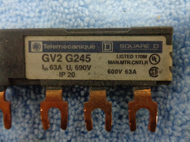Telemecanique GV2G245 Connector Busbar - JMW Enterprises