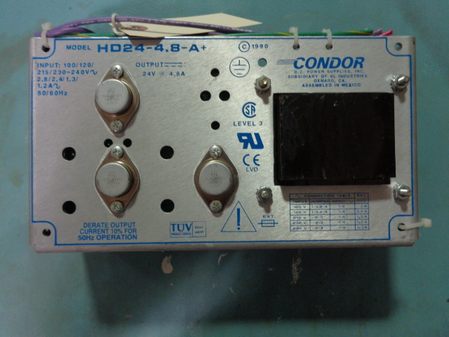 Condor HD24-4.8-A+ Power Supply - JMW Enterprises