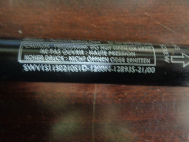 Camloc SWV1S1150210S1D-1200N-128935 Gas Shock 15 3/8" Long - JMW ...