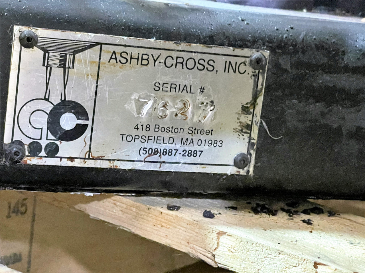 Ashby-Cross Potting Machine (200212) - JMW Enterprises