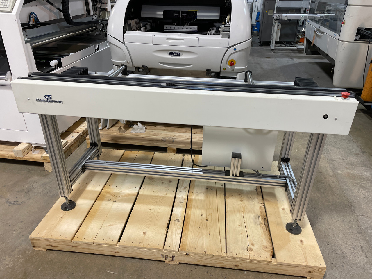 Simplimatic 70.5" Edgebelt Conveyor (230321) - JMW Enterprises