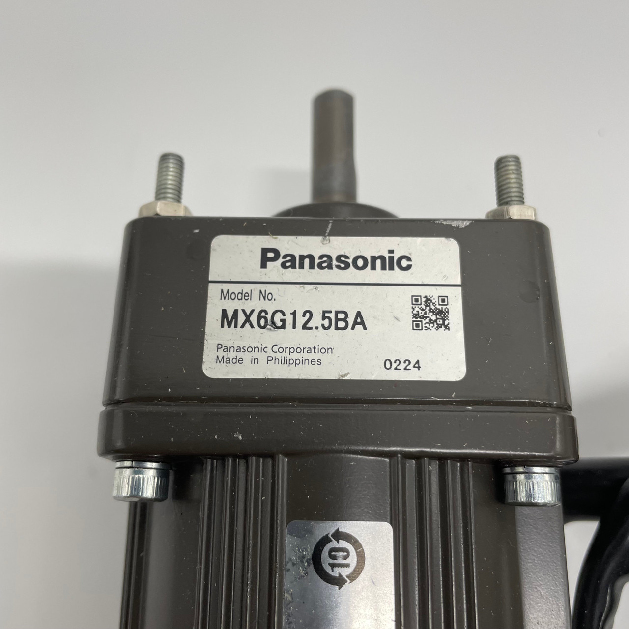 Panasonic M61X6GV4DGA Induction Motor with MX6G12.5BA Gear Head